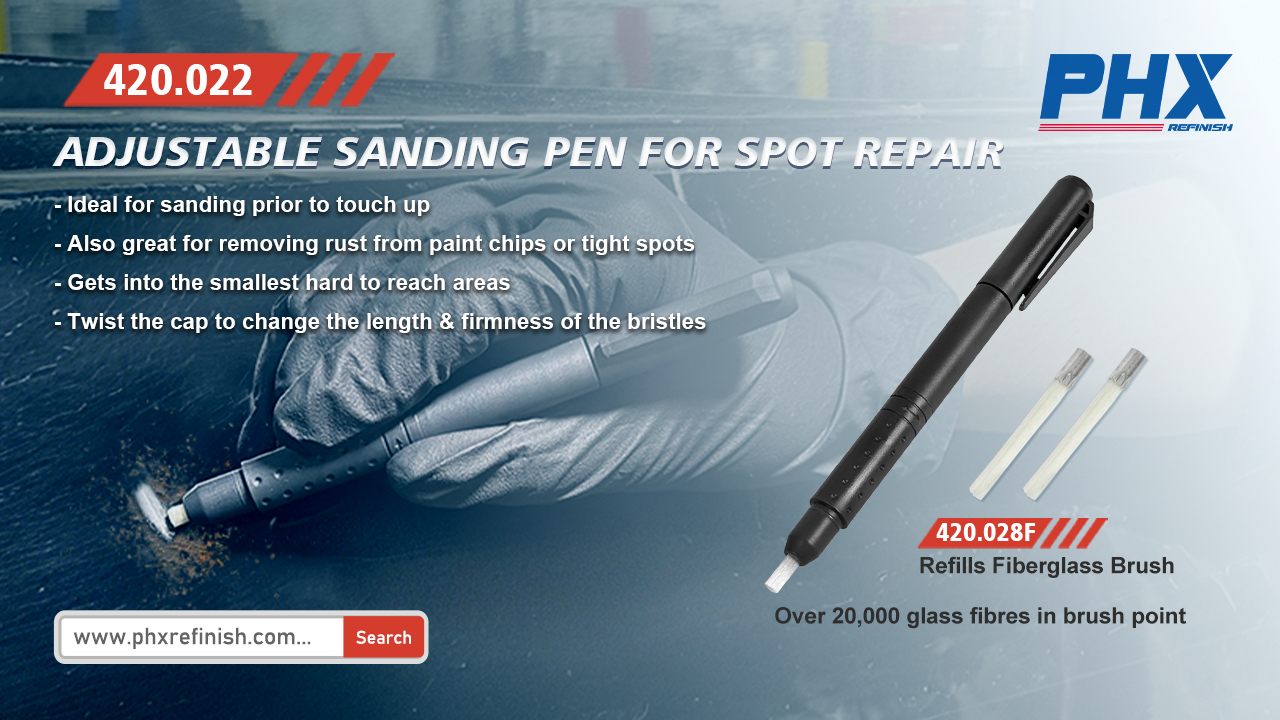 420.022 Adjustable Sanding Pen for Spot Repair - PHX REFINISH CO., LTD.
